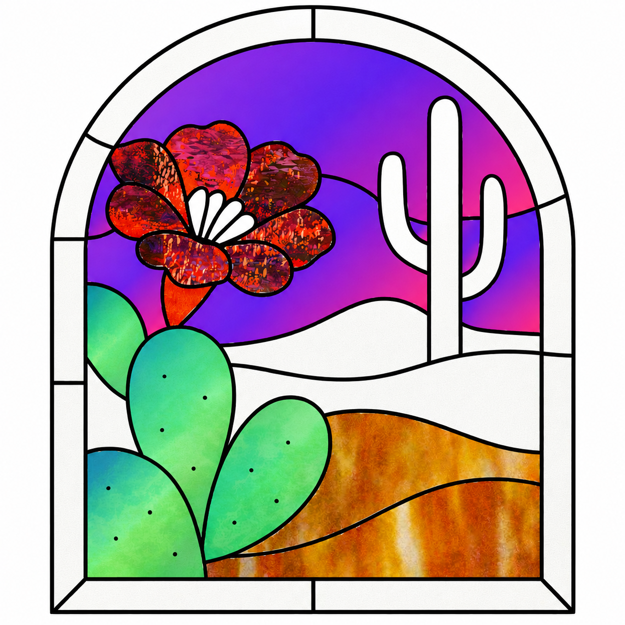 AI Stained Glass Pattern Generator - Pattrn-ai